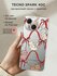 Чехол на Tecno Spark 40C / Текно Спарк 40C с принтом "Котики в ленточках 2", про...