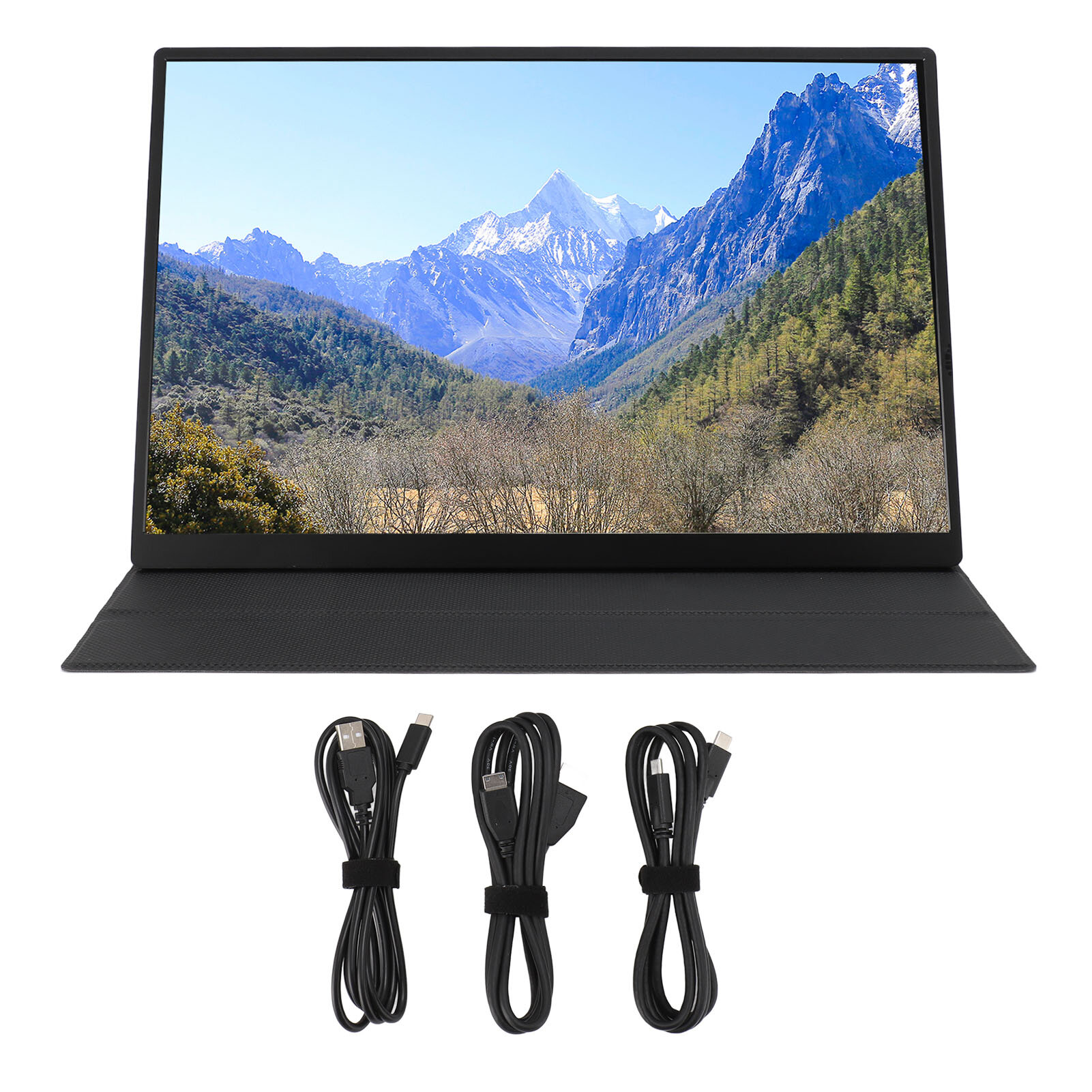 16-дюймовый портативный монитор с разрешением 2,5K (2560 x 1600 пикселей), частотой обновления 120 Гц, расширяющий экран ноутбука, поддерживает настенное крепление для PS5.