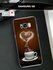 Чехол на Samsung Galaxy S8 / Самсунг Галакси С8 с принтом "Кофейная любовь"