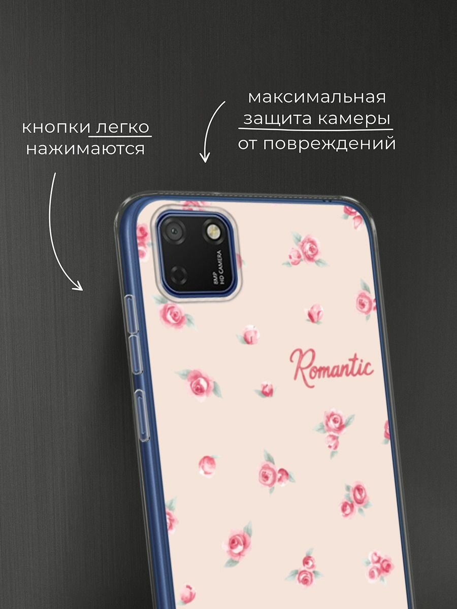 Чехол на Honor 9S/Huawei Y5p / Хонор 9S/Хуавей Y5p с принтом "Romantic" — фото 1