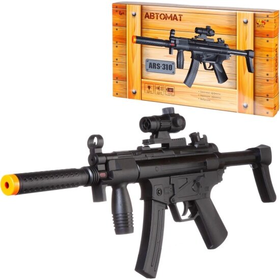 Автомат Abtoys ARS-310 световые и звуковые эффекты