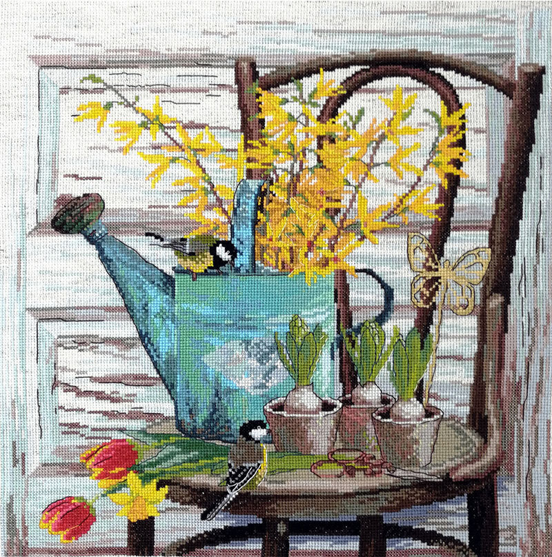 Набор для вышивания Марья Искусница "Голубая лейка", Арт. 04.005.26