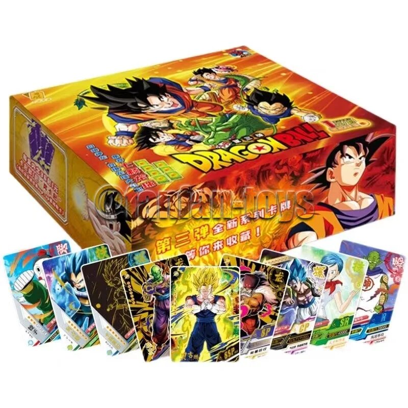 Коллекционные карточки Dragon Ball Bandai 5/25/50 шт 1 Packs No Box