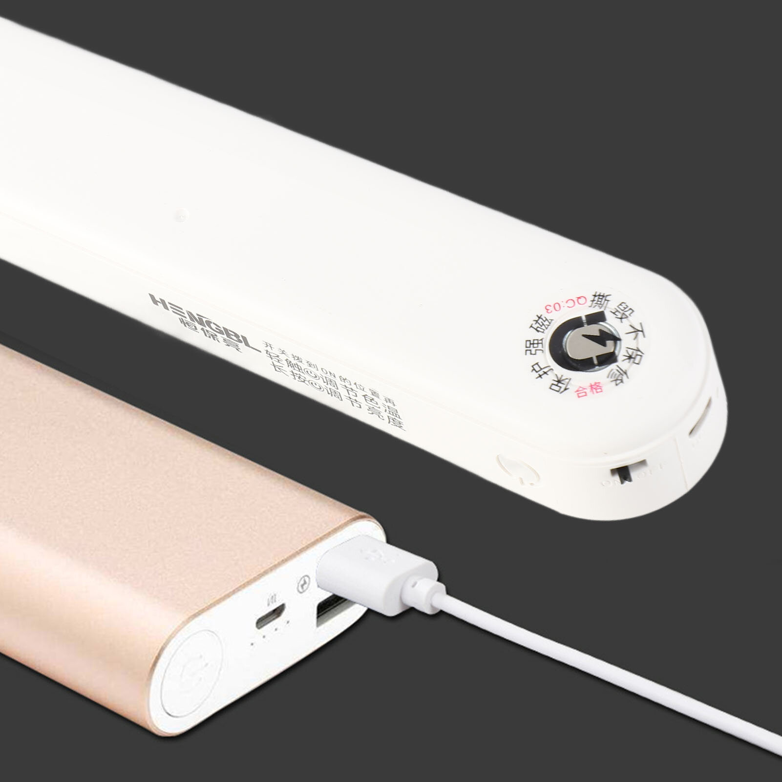 Подсветка под шкафом, светодиодная, с регулируемой яркостью, магнитная USB-палка для шкафа, настенная лампа для чтения для прикроватной тумбочки, кухонного шкафа, штепсельного типа