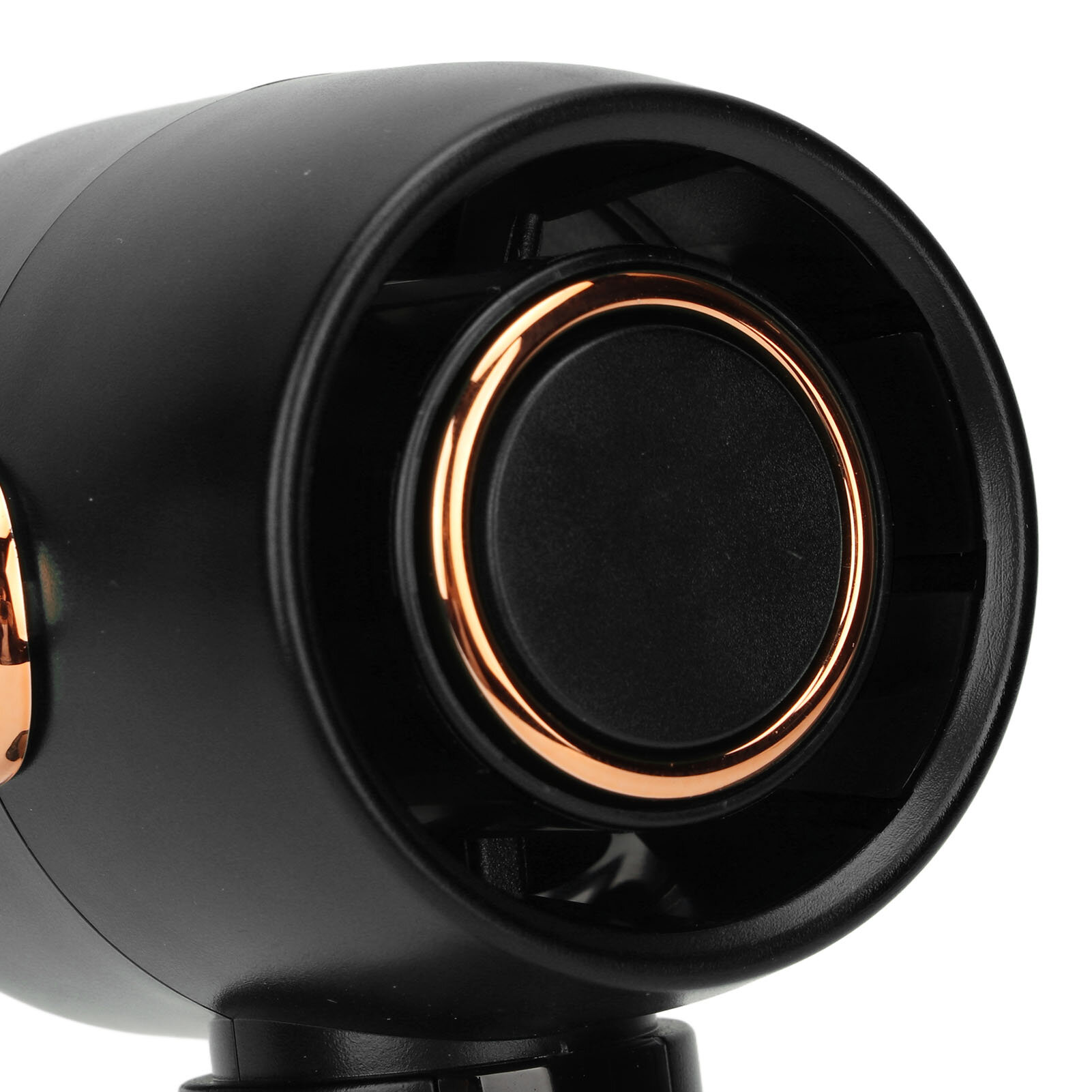 Ручной вентилятор с умным цифровым дисплеем, безлистный, бесшумный, маленький турбинный вентилятор, карманный, портативный USB-электрический вентилятор для настольного компьютера, черный