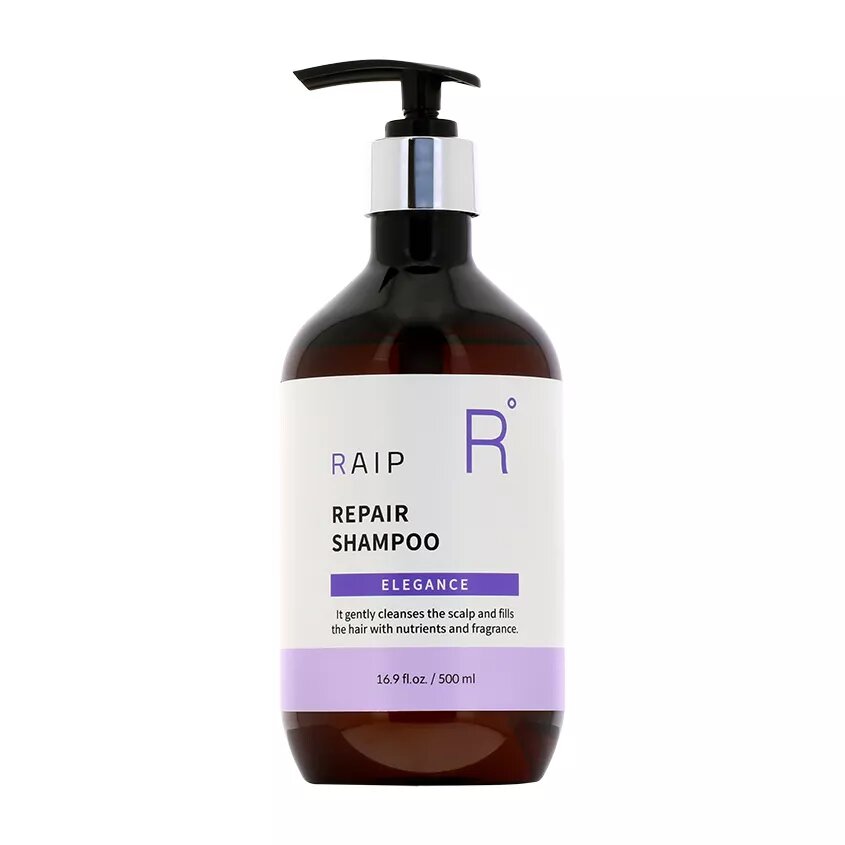 Шампунь RAIP "Repair Shampoo Elegance", для всех типов, 500мл