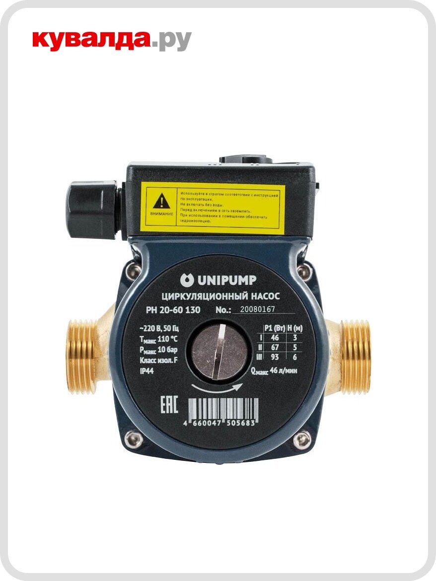 Насос циркуляционный UNIPUMP PН 20-60 130