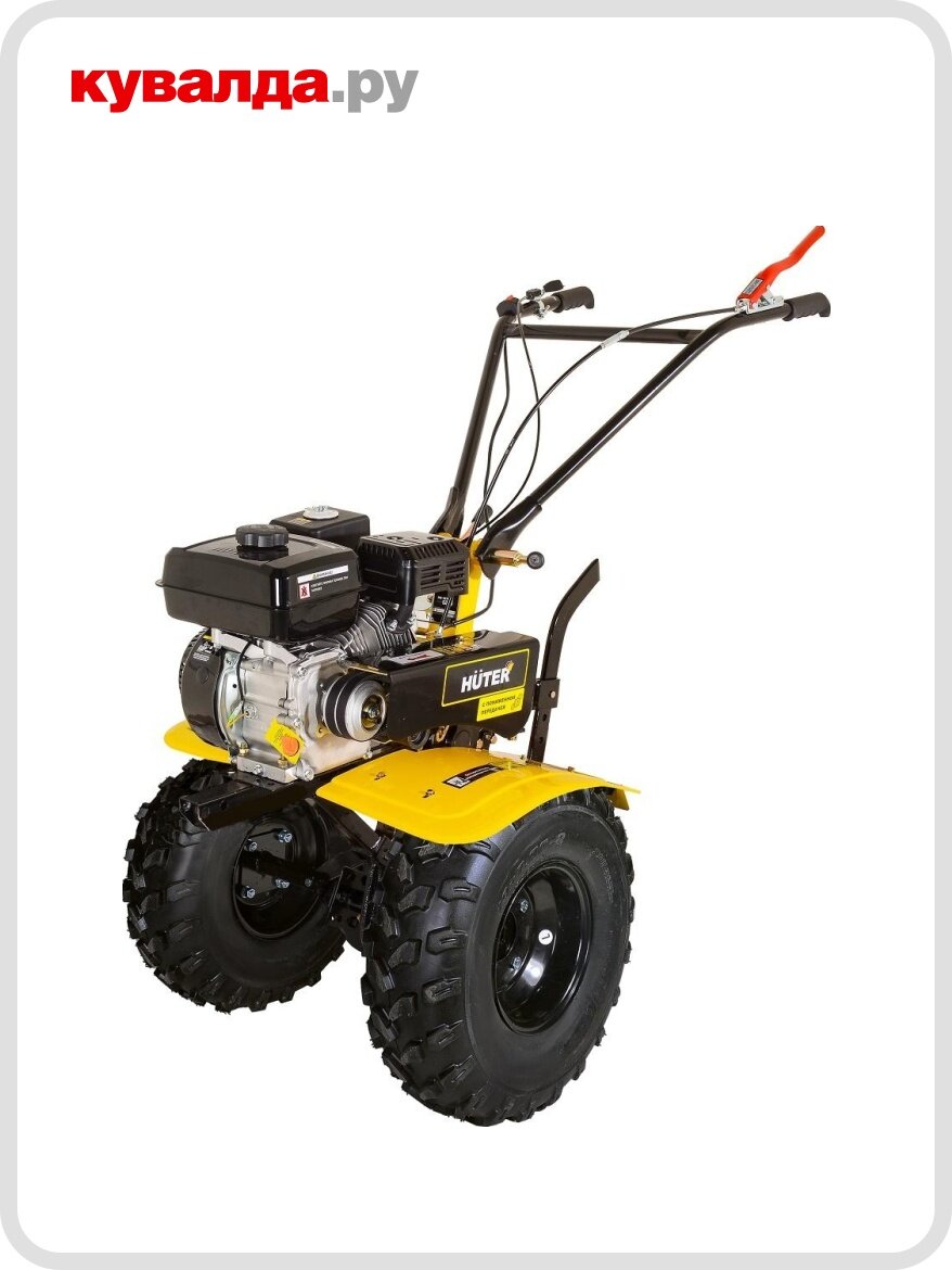 Мотоблок HUTER МК-7800PL BIG FOOT (с пониженной передачей)