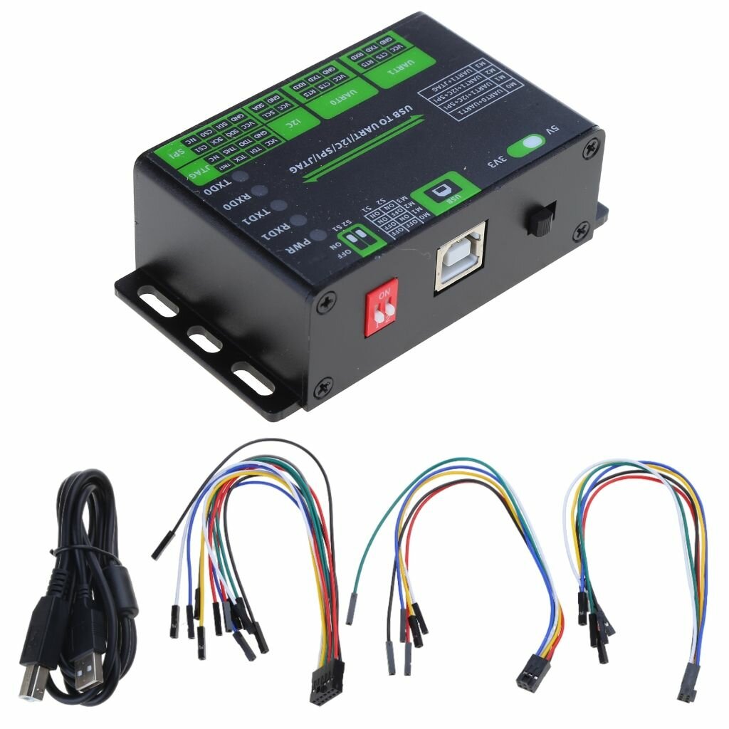 (1 шт.) Преобразователь USB в UART/I2C/SPI/JTAG
