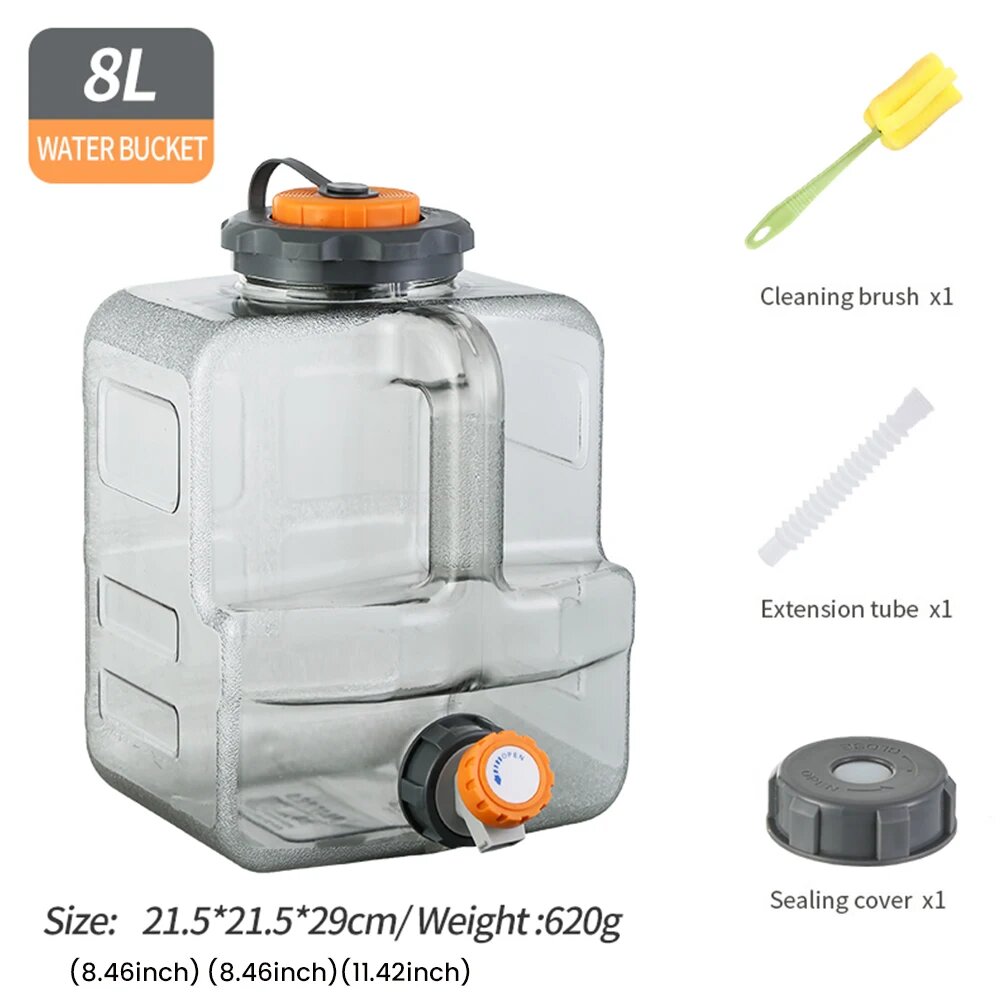8L ведро для воды из PC