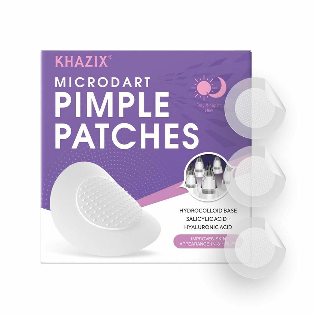 Точечные патчи от прыщей с микроиглами 24 шт