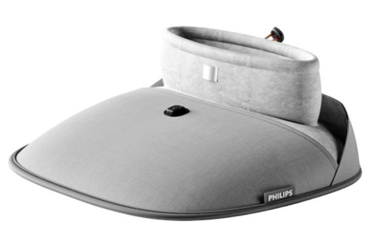 Подогреватель для стоп PHILIPS AHR2141HJD сетевой, водостойкий, серый, графеновый
