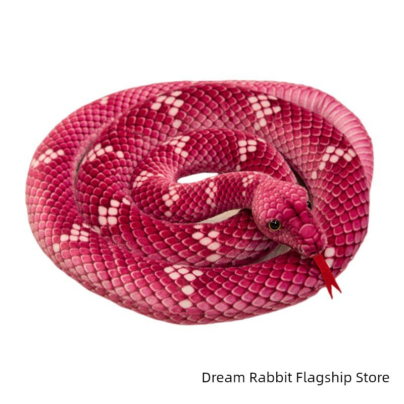 Игрушечная плюшевая модель крупного питона, реквизит для розыгрышей, подарок на день рождения для мальчиков Вода