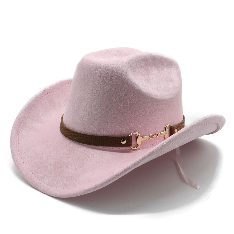 Многоцелевая Джазовая шляпа из замши Унисекс Осень Плоский козырёк Замша / KK-037