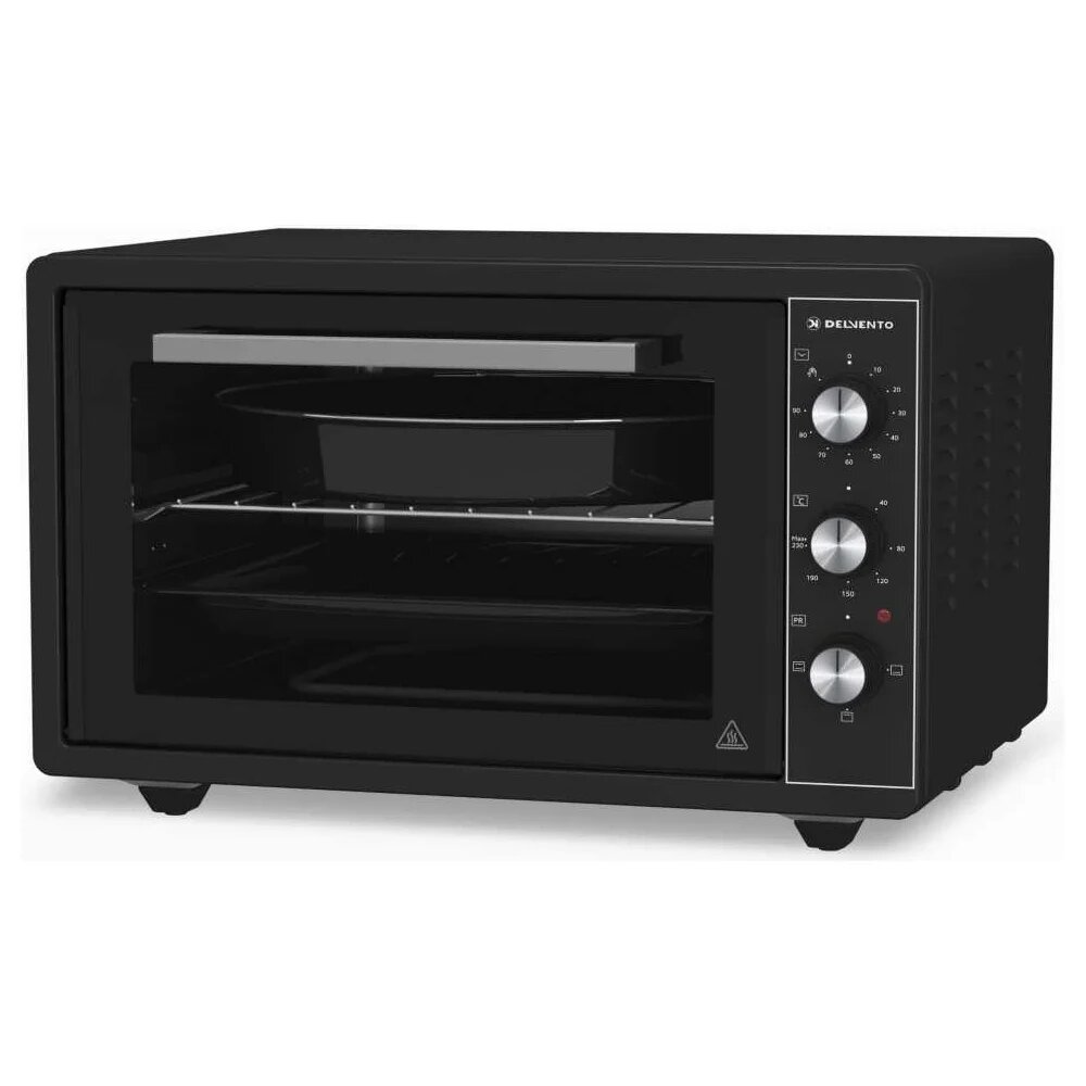 Мини-печь Delvento D4421, конвекция, механическое управление, эмаль, 1300 Вт, 44 л