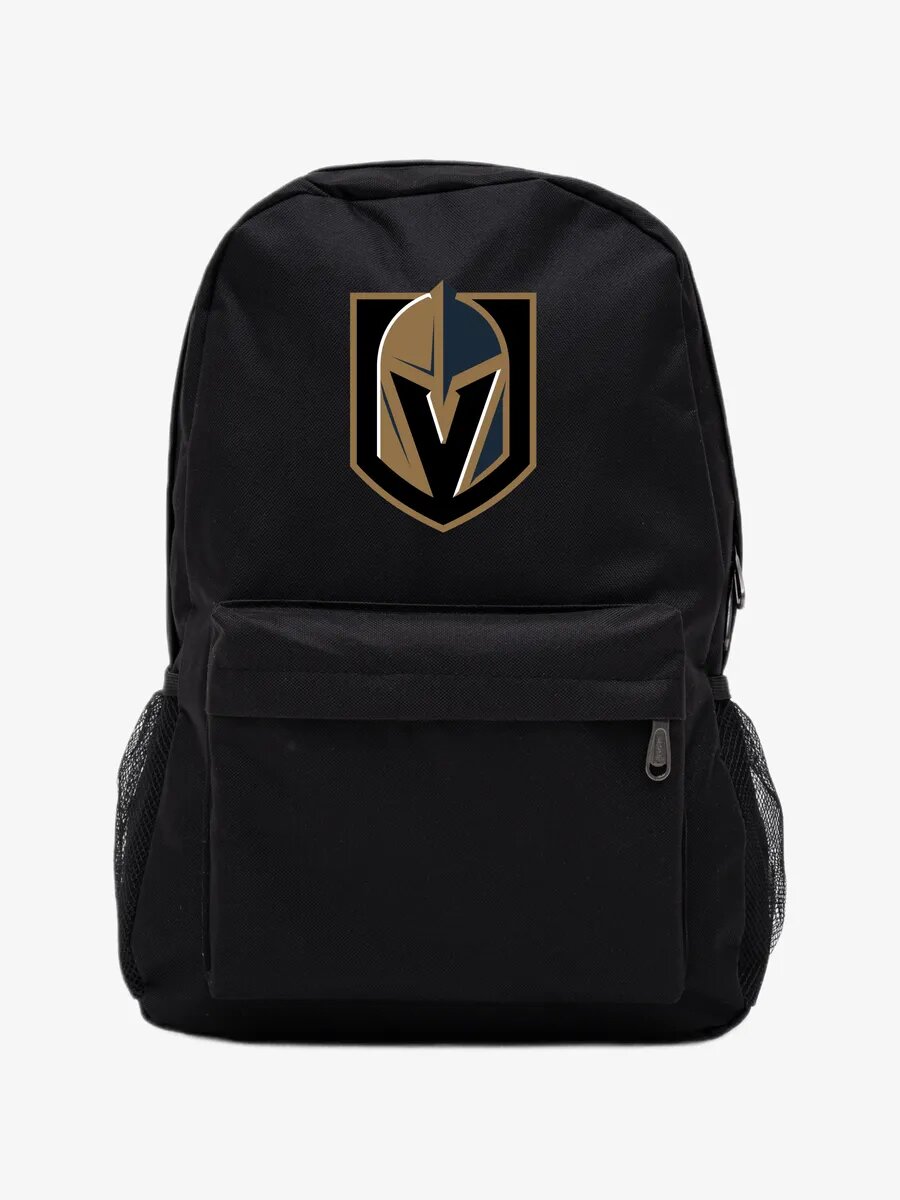 Рюкзак спортивный с принтом НХЛ Вегас Голден Найтс городской универсальный