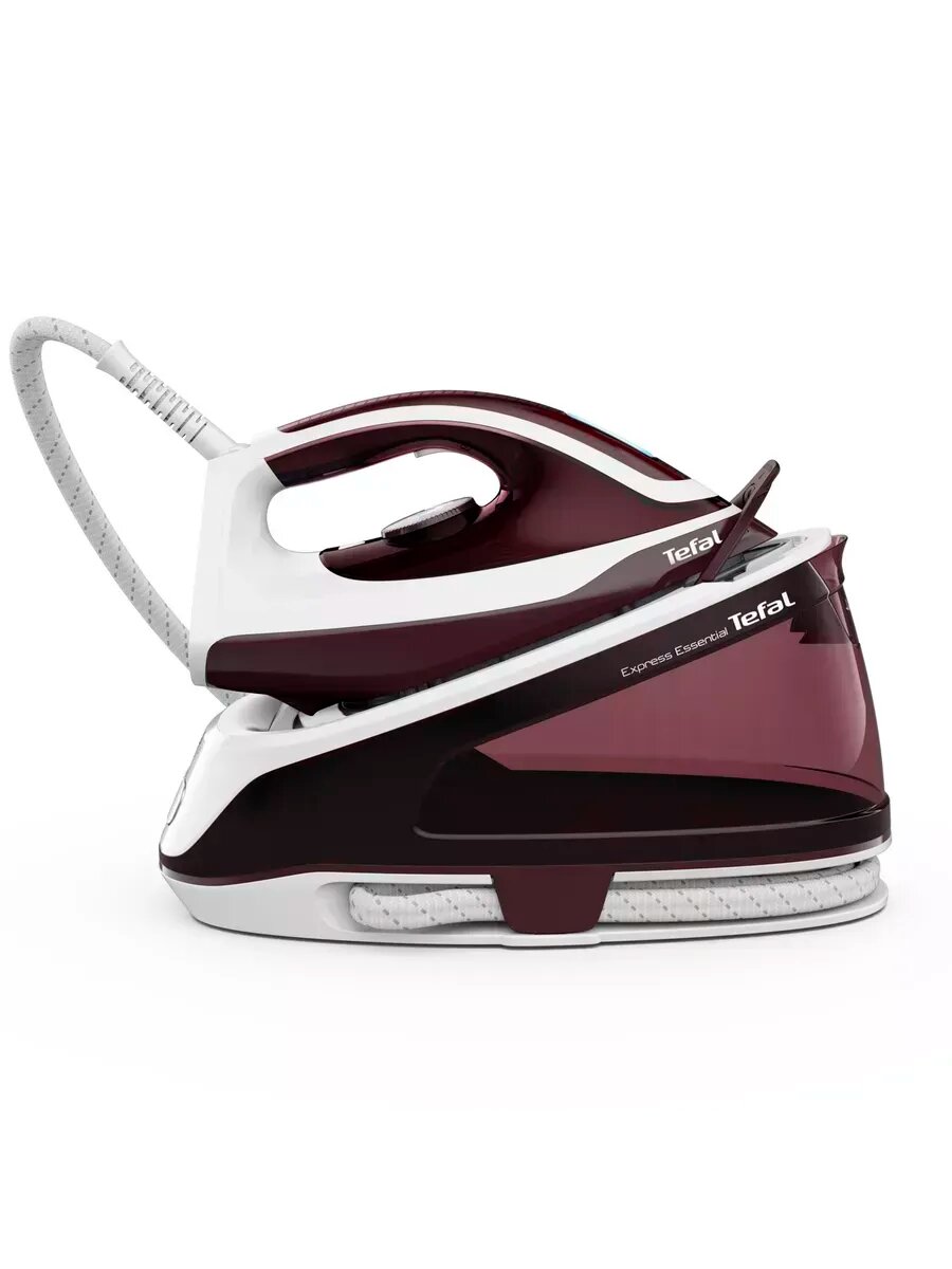 Парогенератор Tefal SV6120E0 бордовый , вертикальное отпаривание, керамика, 2200Вт