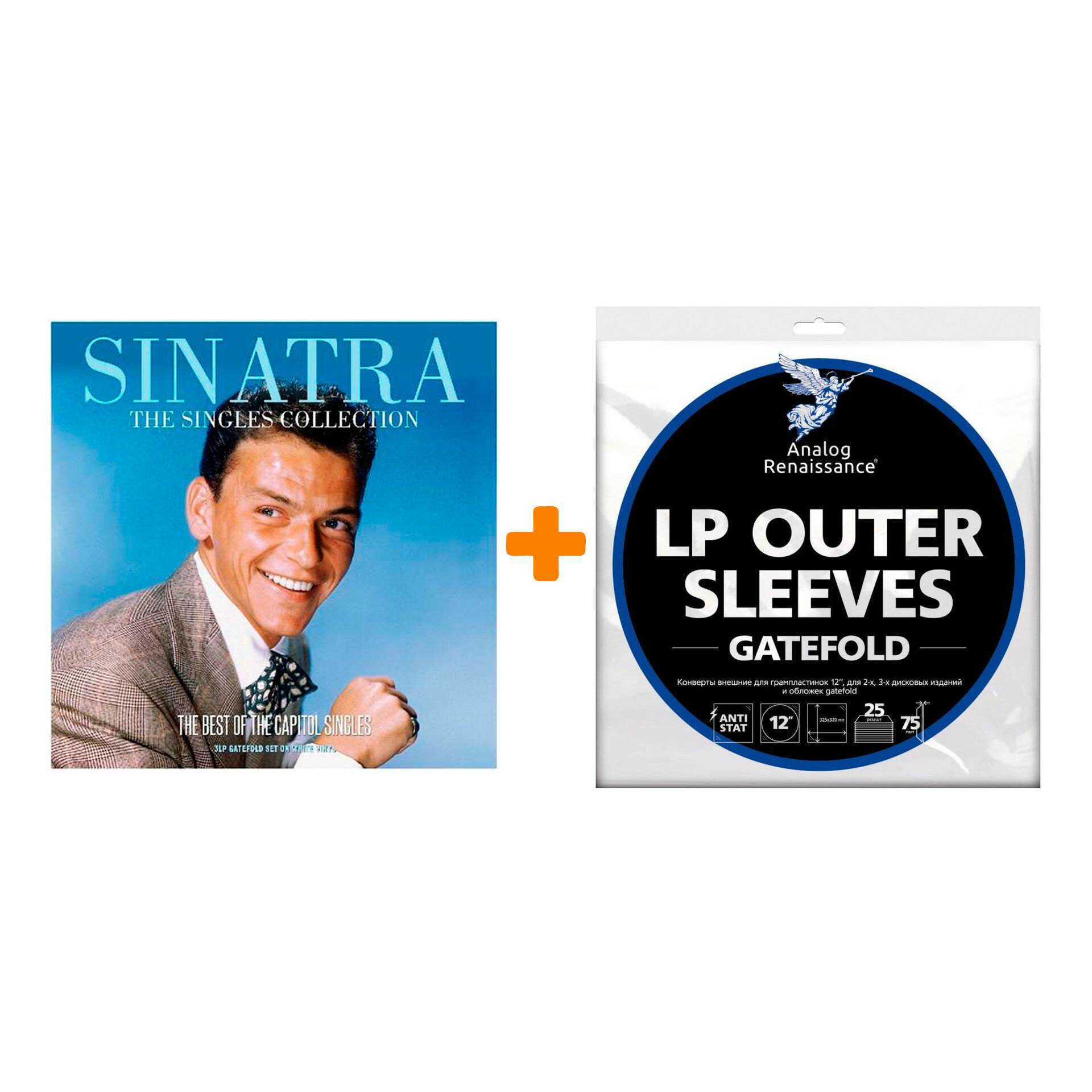 Sinatra Frank The Singles Collection 3LP + Конверт внешний 12" Gatefold 25шт