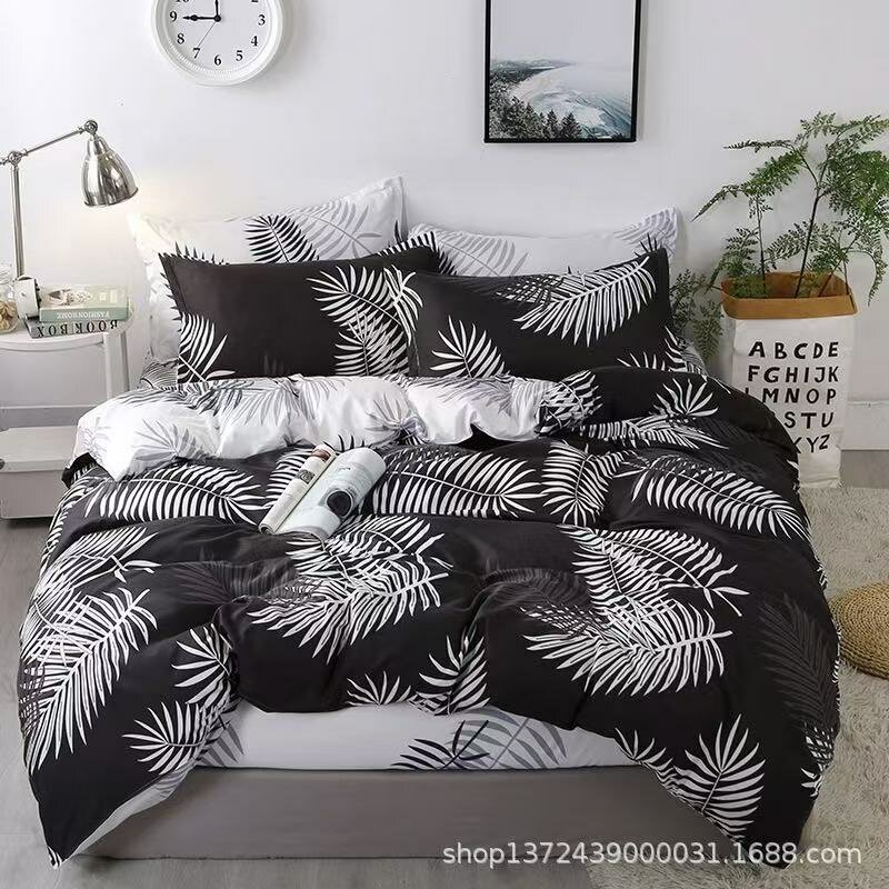 Комплект постельного белья из хлопка с алоэ вера 4 шт bed 1.2m sheet 3pcs, fanxing