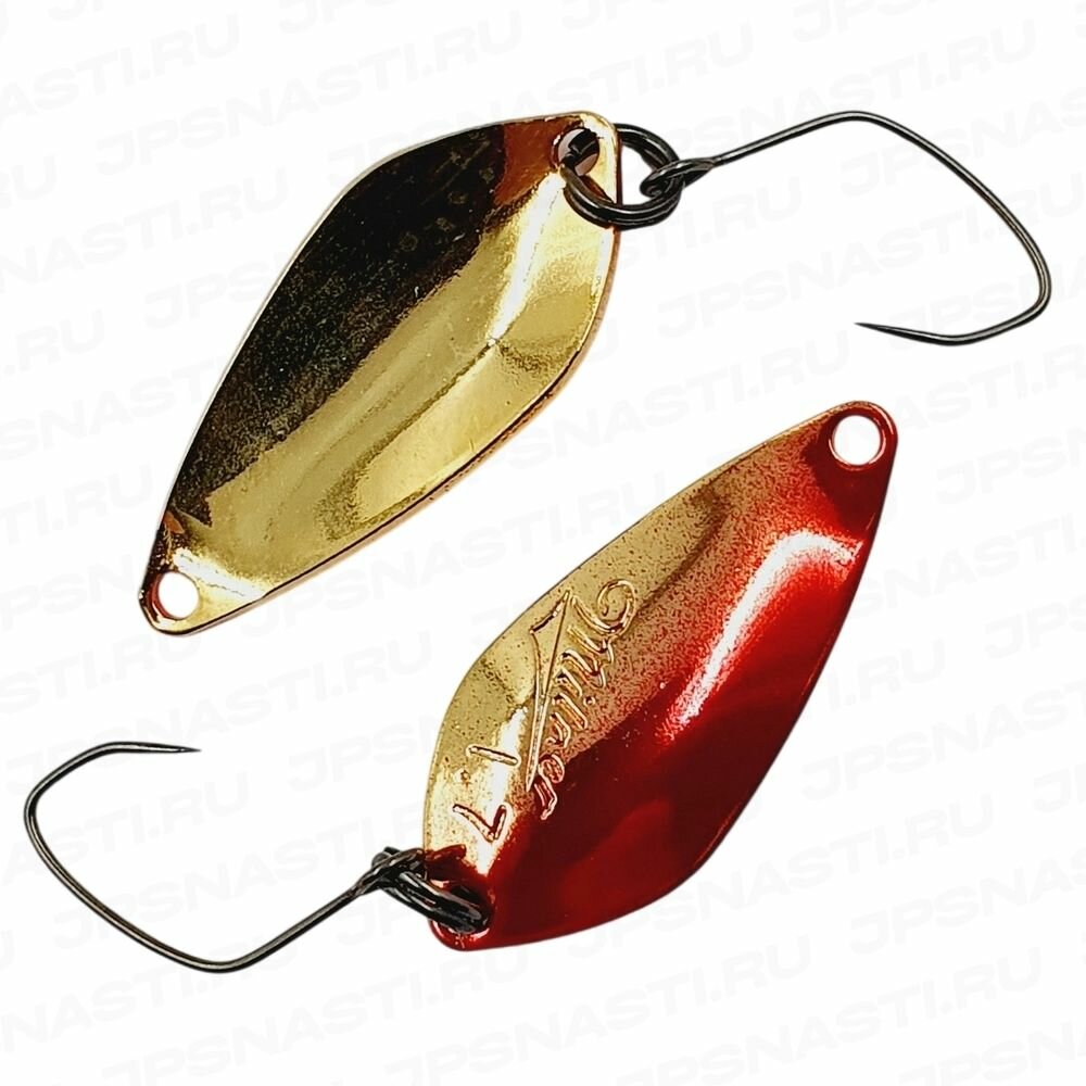 Колеблющаяся блесна для ловли форели Ivyline Milner, 1.7 гр, E01 / Форелевые приманки для рыбалки