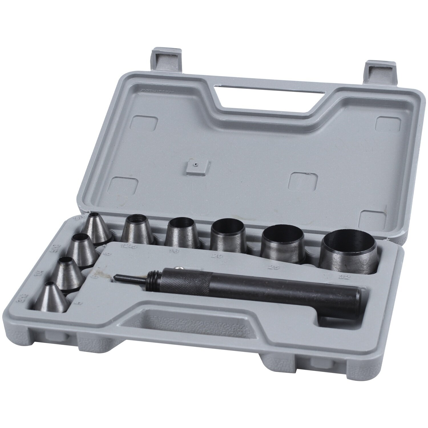 10 шт. комплект сверхпрочных полых пробойников для прокладок, кожи, резины, перфорации