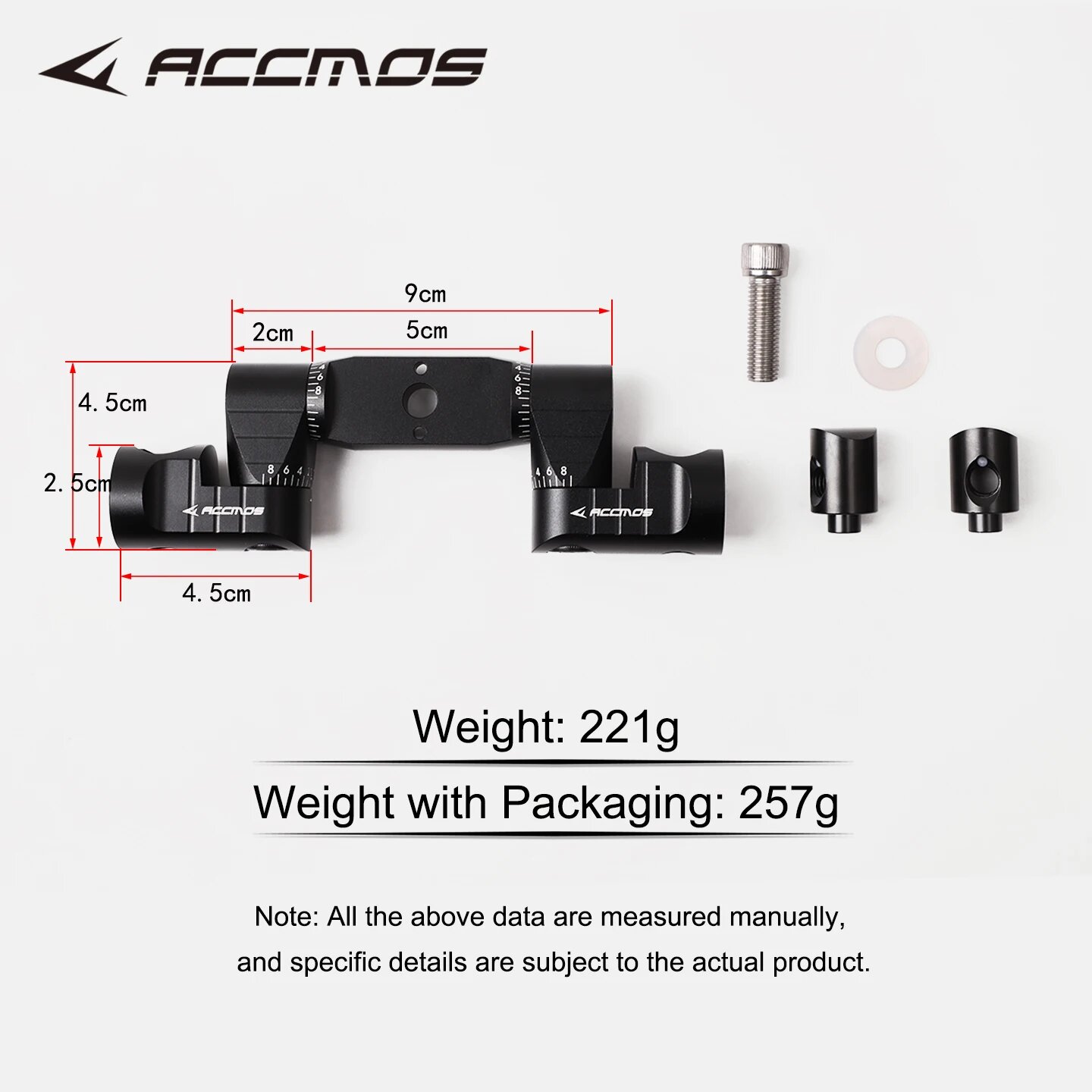 ACCMOS блок V для стрельбы из лука черный