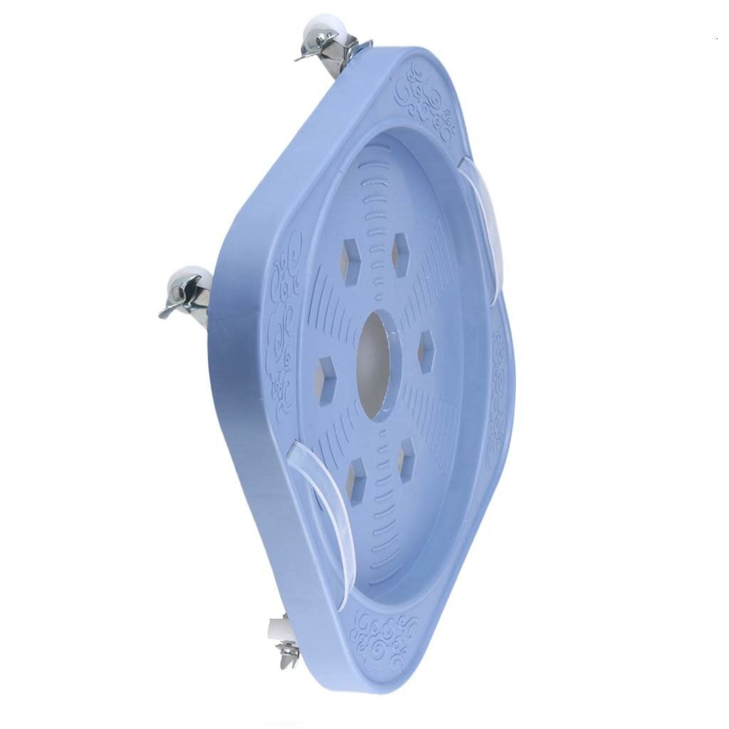 Подвижная подставка для газовых баллонов с колесами, Синий