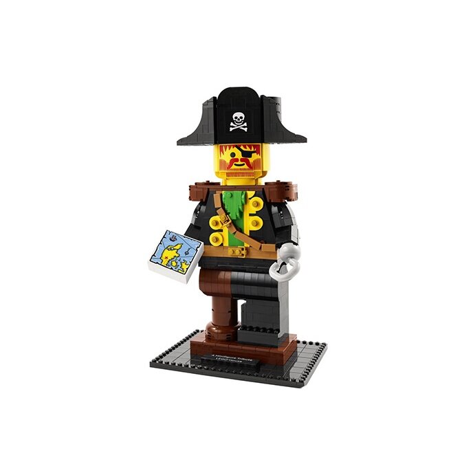 LEGO ONE PIECE Красный Борода Капитан Пластиковые конструкторы 1041 шт. 40504