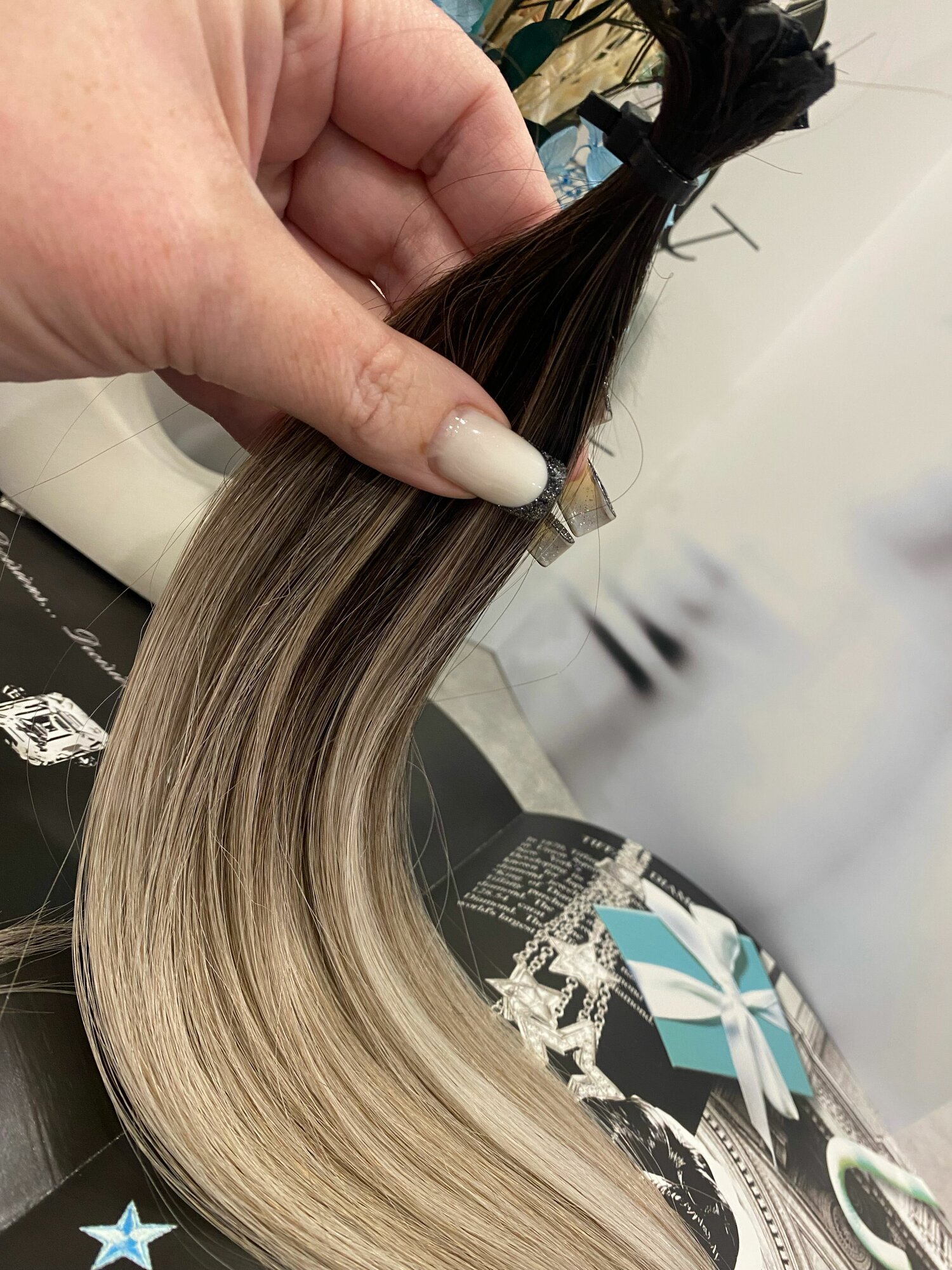 Биопротеиновые волосы на капсулах для наращивания