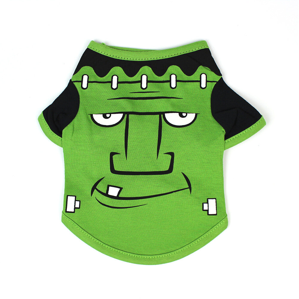 Футболка для собаки на Хэллоуин Одежда для питомца Футболка для питомца Костюм на Хэллоуин для собаки Одежда для Хэллоуина Футболки для собак