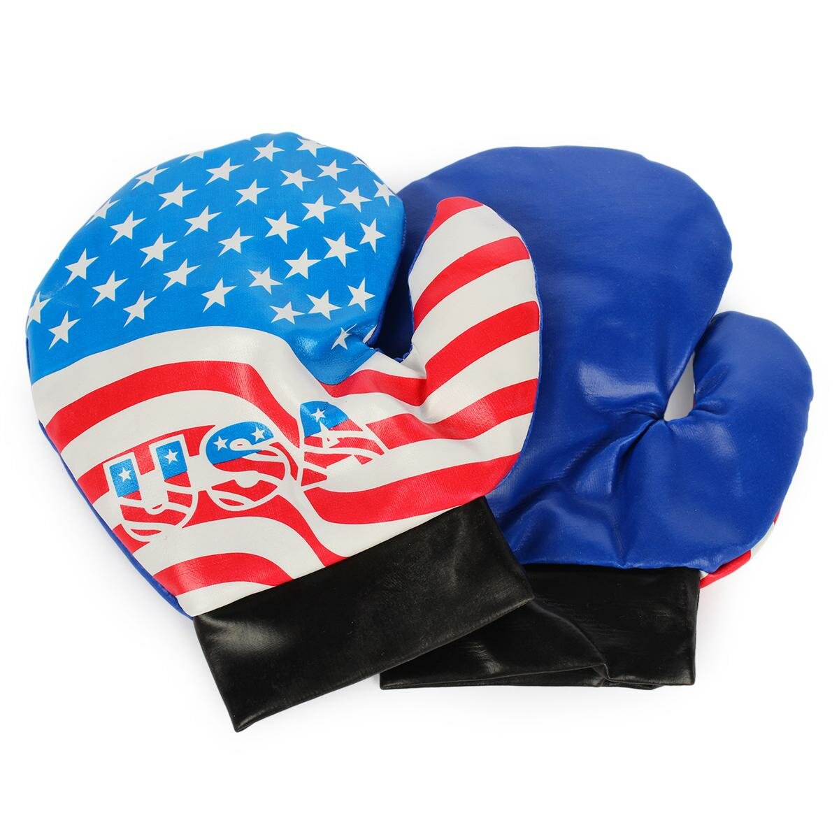 Перчатки боксерские детские "Super Sport", с флагом США, от 3 лет, мягкие
