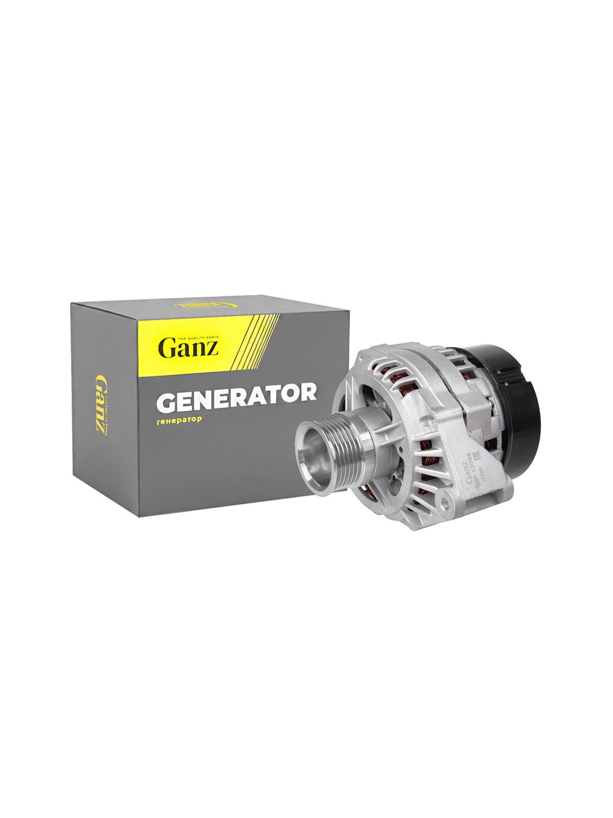 Генератор 140А для ВАЗ 2110-2115 1118 2170 2190 GANZ GIP13068