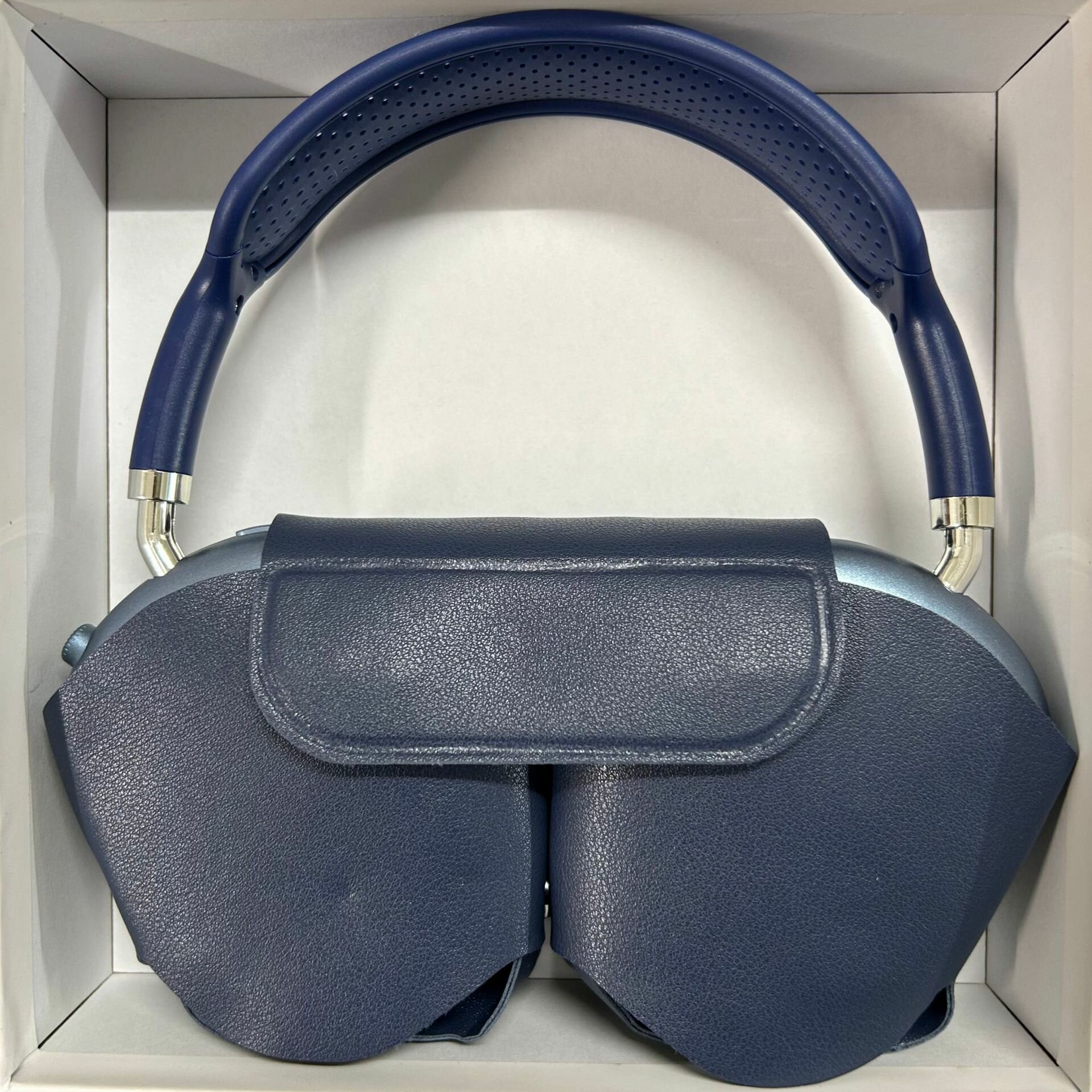 Премиум P9 высококонфигурационные беспроводные наушники Bluetooth с микрофоном, Over-Ear, синие