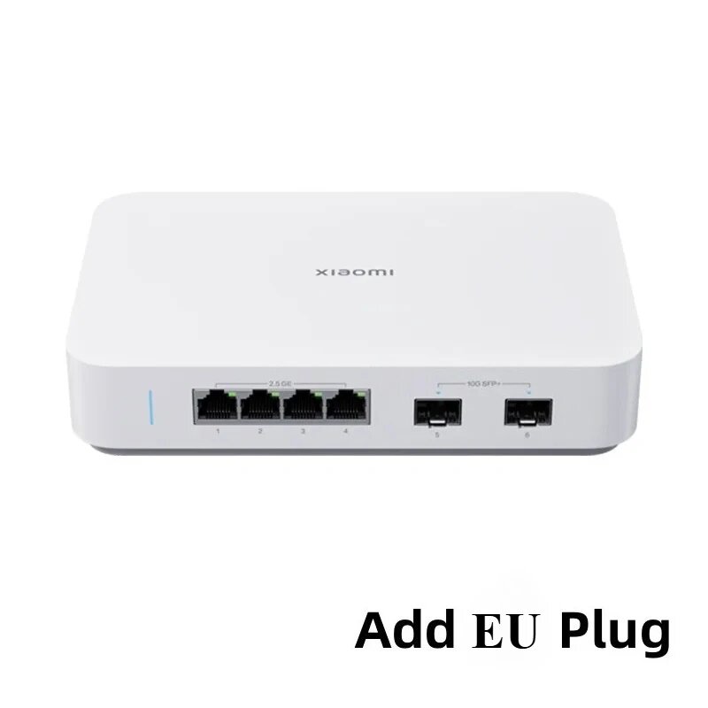 Xiaomi Mi 10 Gigabit Ethernet-коммутатор EU