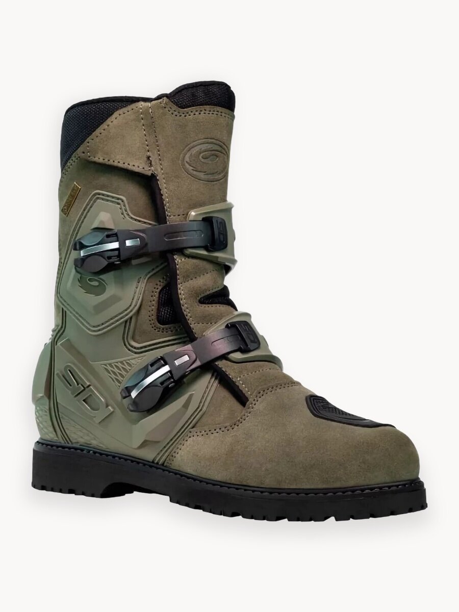Мотоботы SIDI MID ADVENTURE 2 GORE Military, 43EU/42RU