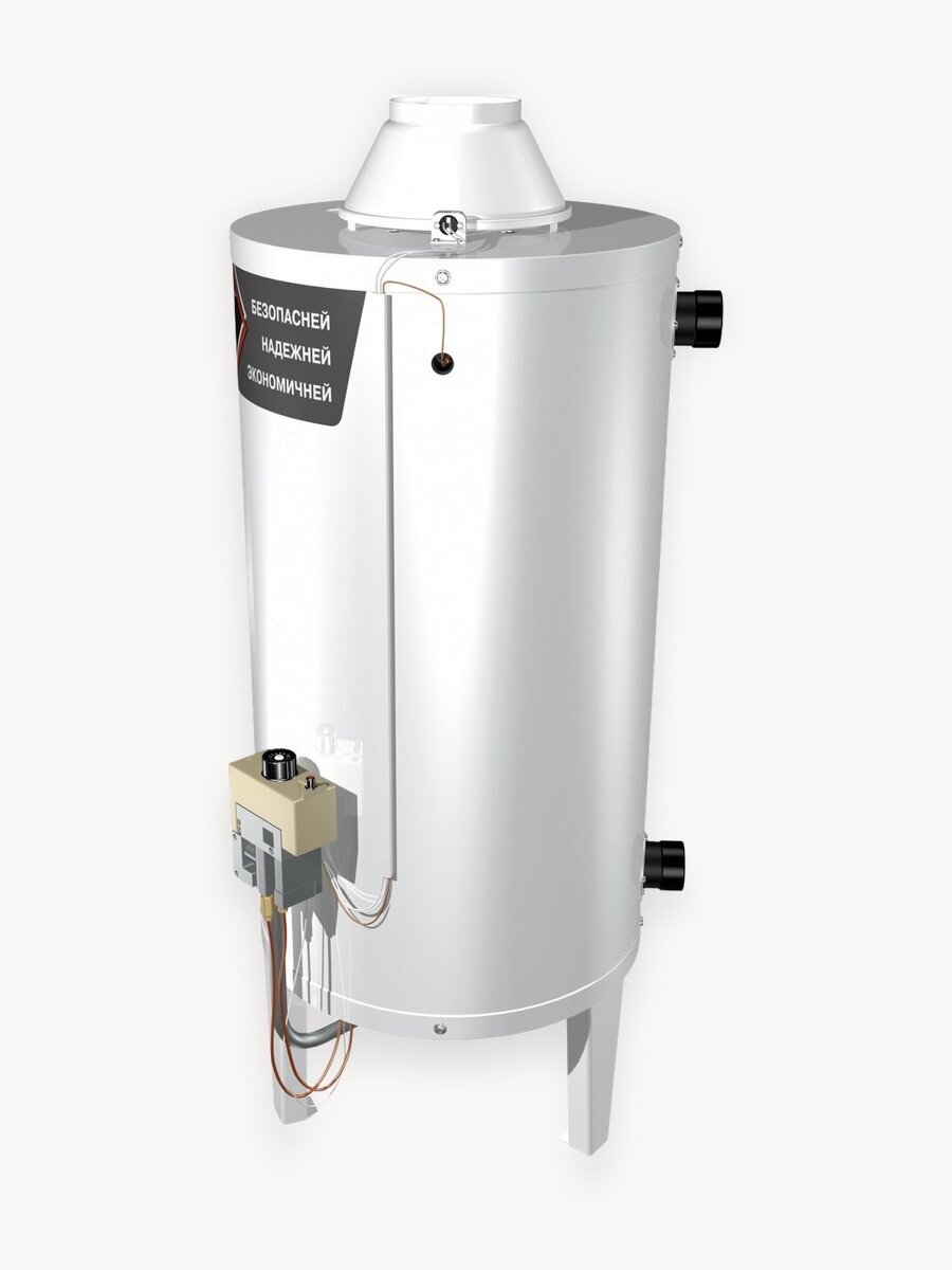 Газовый напольный котел аогвк 17,4 "VARGAZ 17К" (Таганрог) круглый, двухконтурный