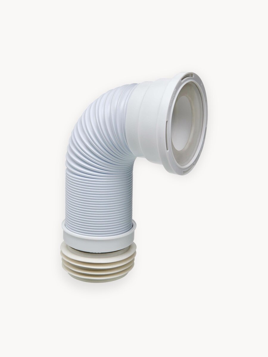 Гофра для унитаза армированная Essentials L290-640мм D110 мм PUSH-FIT