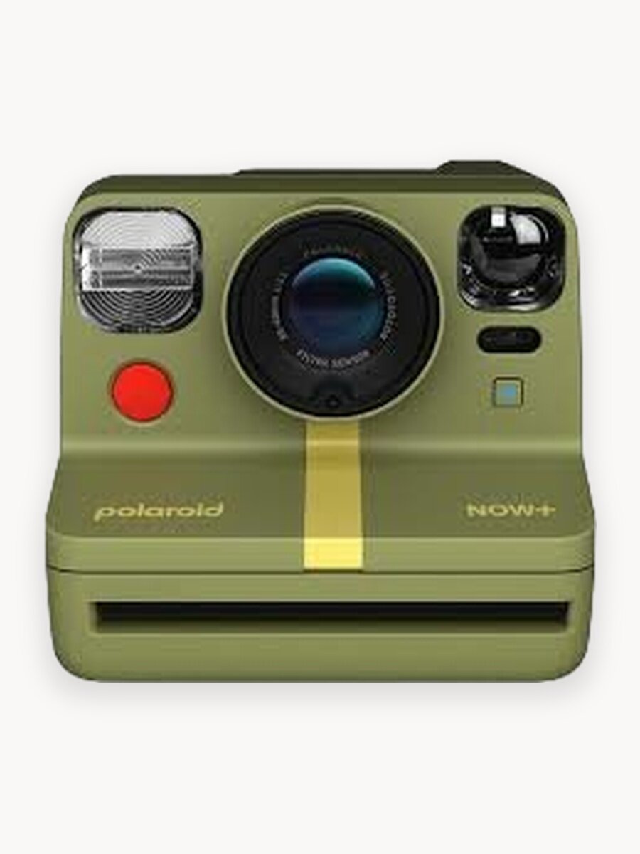 Polaroid Now Plus фотоаппарат моментальной печати, Generation 2 Green, Camera Only