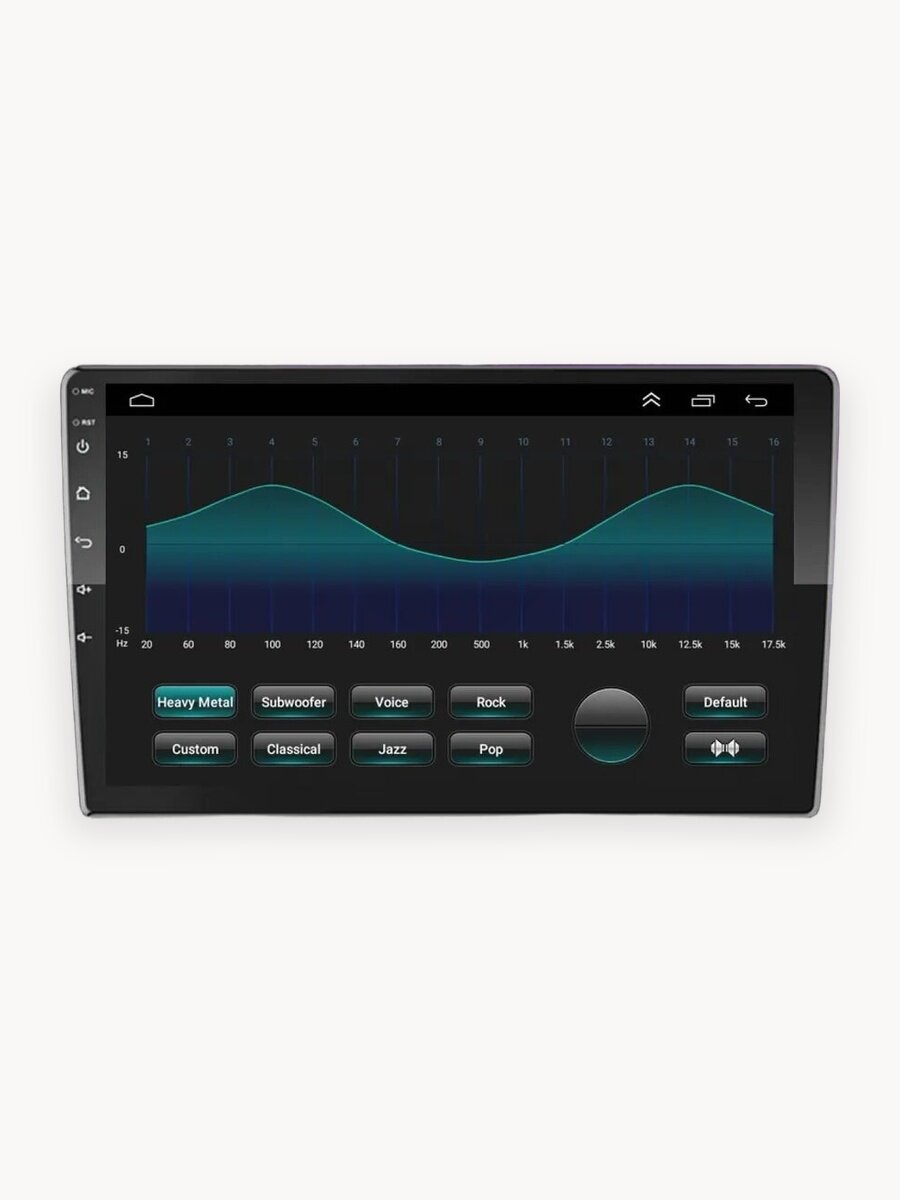 Универсальная Андроид Магнитола 10 дюймов 2+32 ГБ + переходник