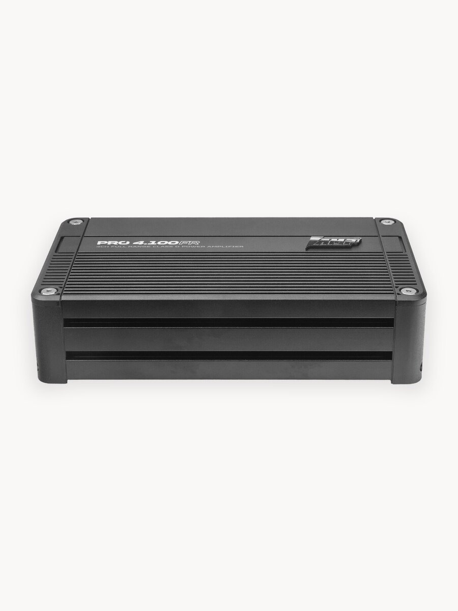 Усилитель AMP PRO 4.100FR, 4 канала, черный, 100 Вт, 2х150Вт, класс D