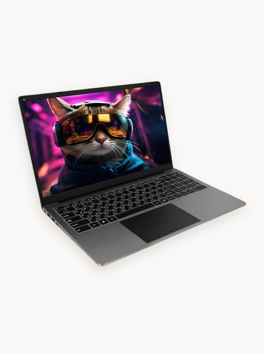 Ноутбук, 14", Windows 10, Intel N, 5000мАч, SSD512ГБ, IPS, 16ГБ