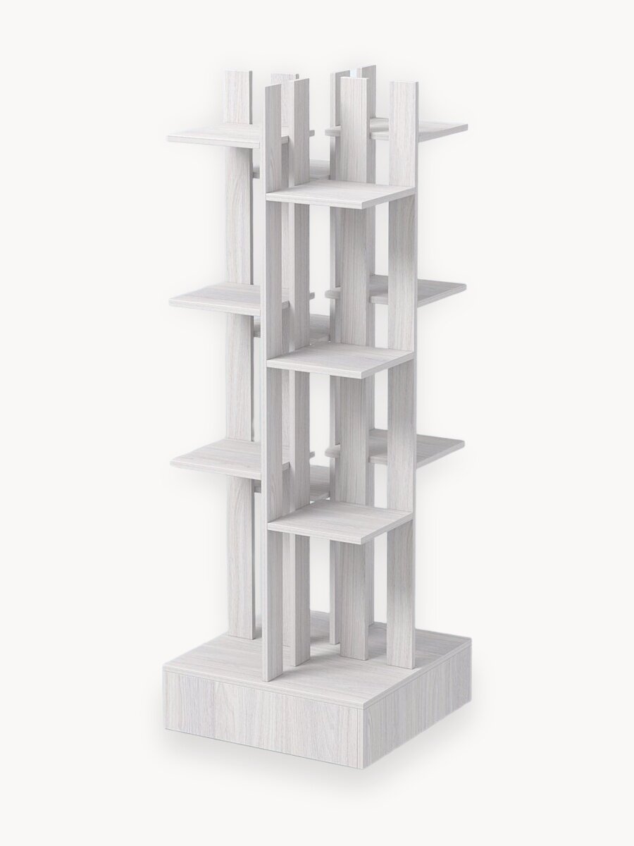 Подставка для Цветов Стойка цветочница №2, Ясень Анкор светлый. Производитель товара - компания ТОБ.