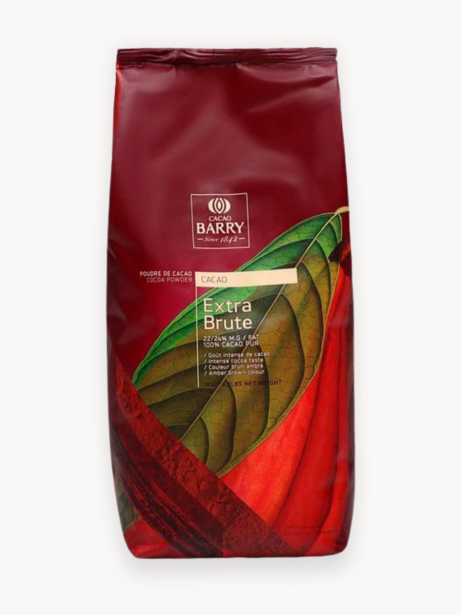 Какао-порошок Extra Brute алкализованный, 200 г.
