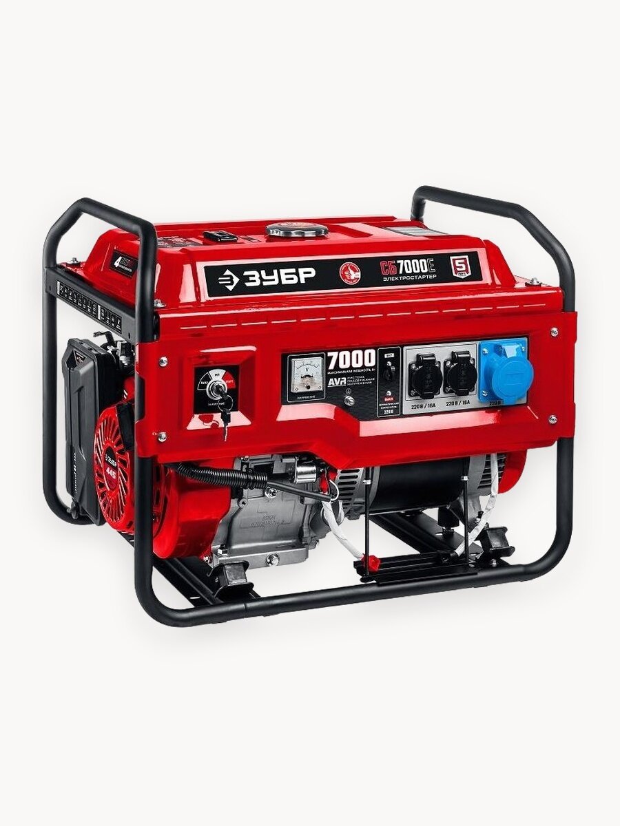 Генератор бензиновый ЗУБР СБ-7000Е
