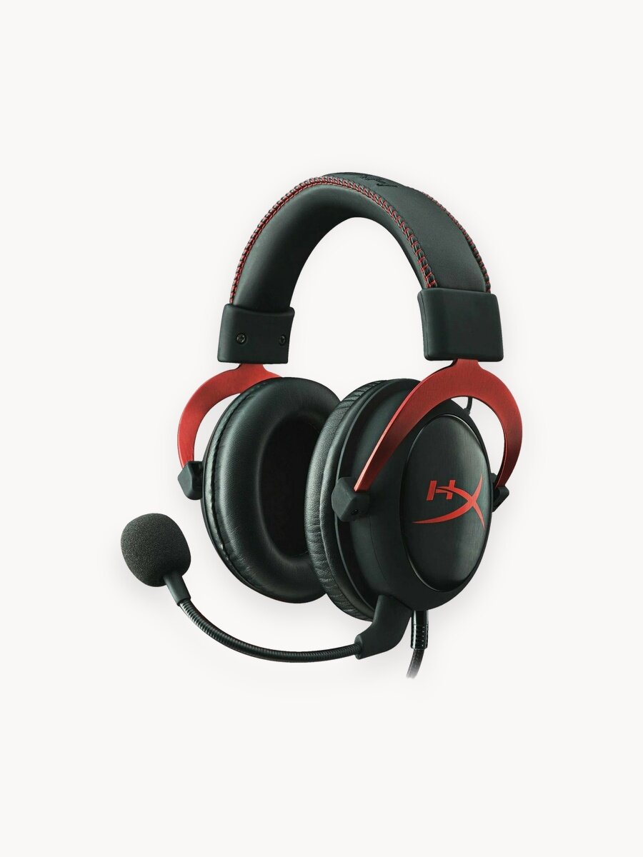 Наушники проводные Hyperx Cloud II RED KHX-HSCP-RD 4P5M0AA, черный