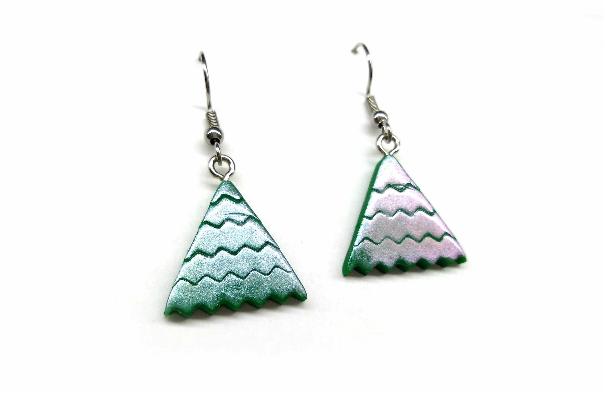 Серьги, полимерная глина