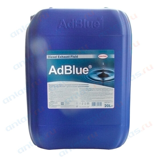 Мочевина AdBlue 20л SINTEC 805 | цена за 1 шт