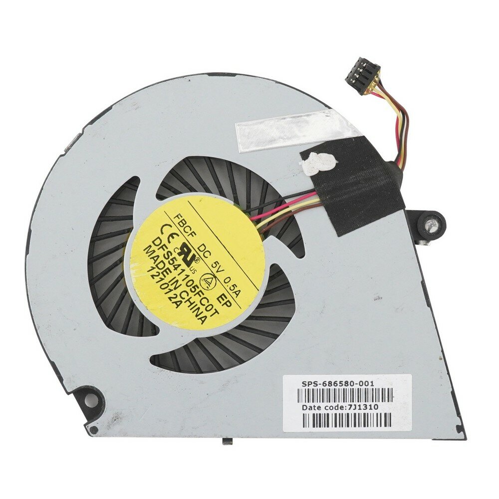 Вентилятор, кулер HP Envy 4, 6 4 pin (Новый)