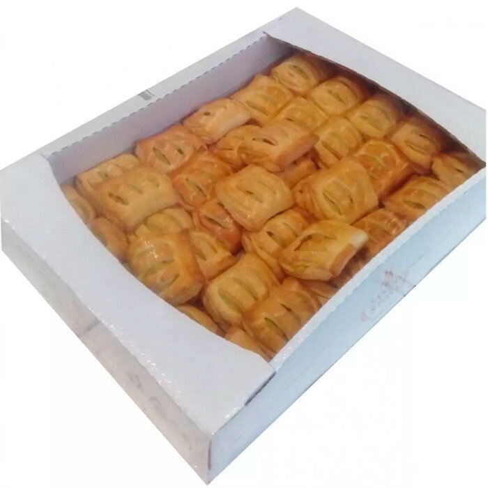 Печенье Штруделек с лимоном, 3 коробки по 2 кг