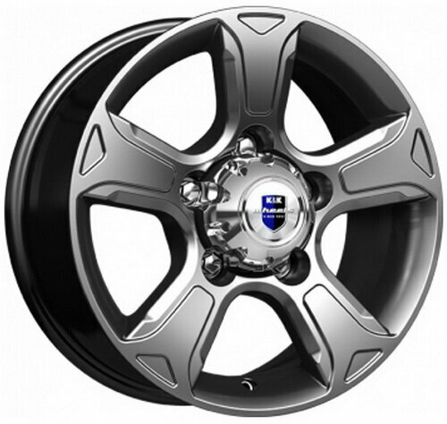Колесный диск КиК Атлант 7,0x16/5x139,7 ET35 D108 Дарк платинум